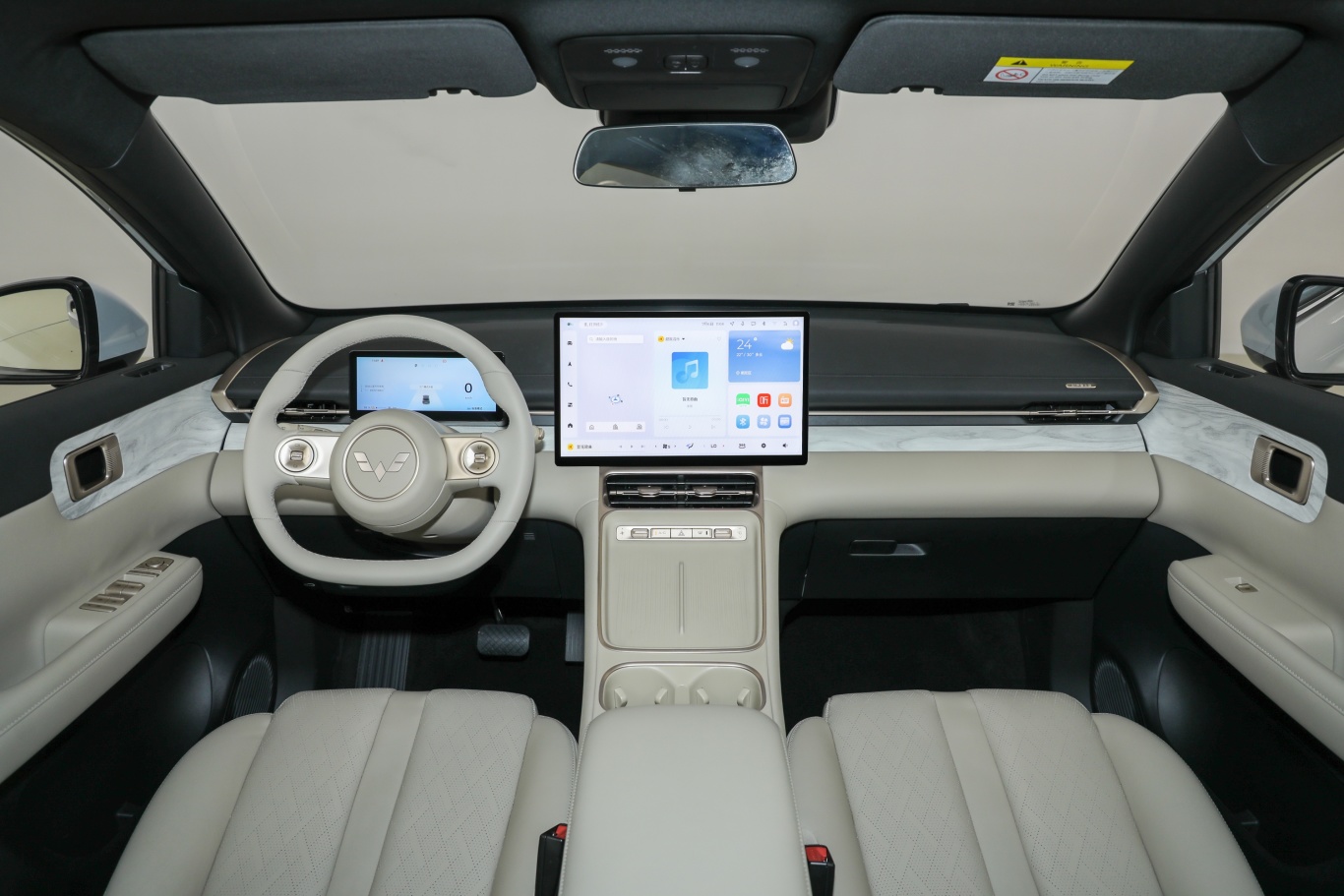 【五菱星光S纯电动 510km 旗舰型前排图片-汽车图片大全】-易车