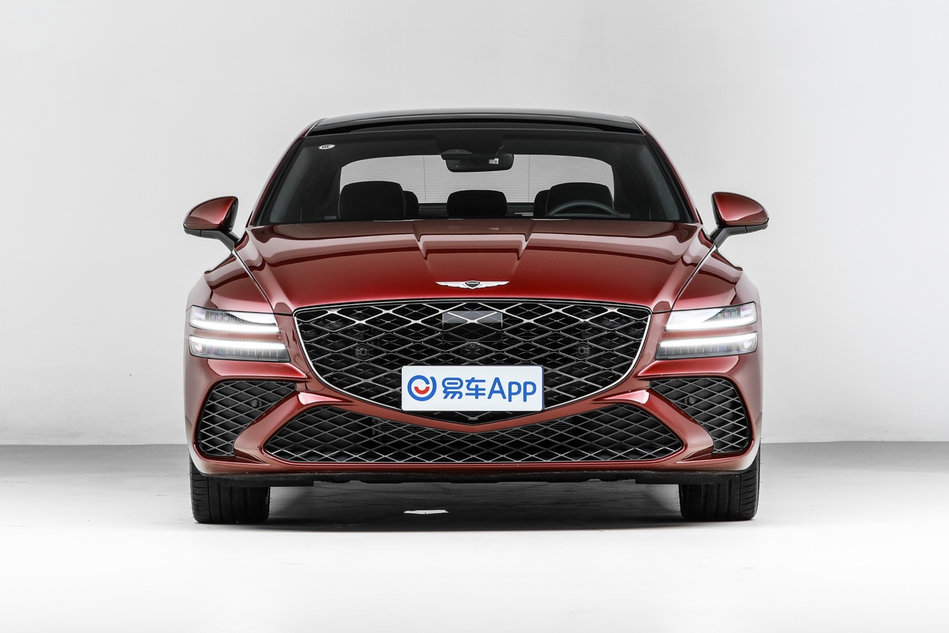 【捷尼赛思G802.5T 四驱旗舰版正前水平图片-汽车图片大全】-易车