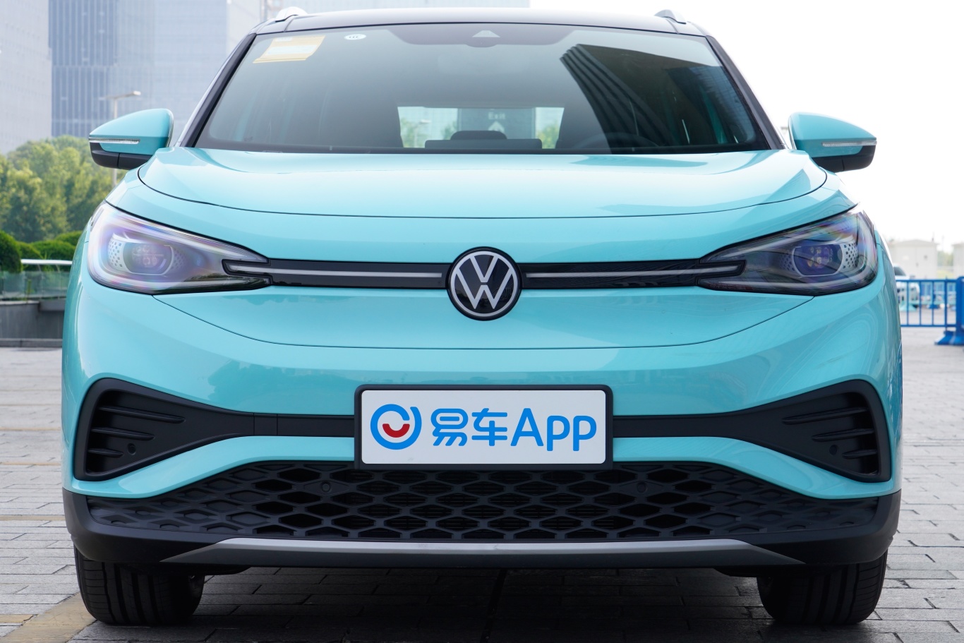 【ID.4 X聪明款 425km 纯净智享版外观细节图片-汽车图片大全】-易车