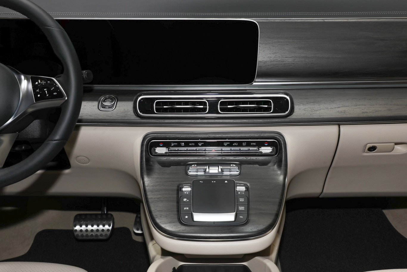 【奔驰V级V 300 L 长轴距尊贵版内饰图片-汽车图片大全】-易车