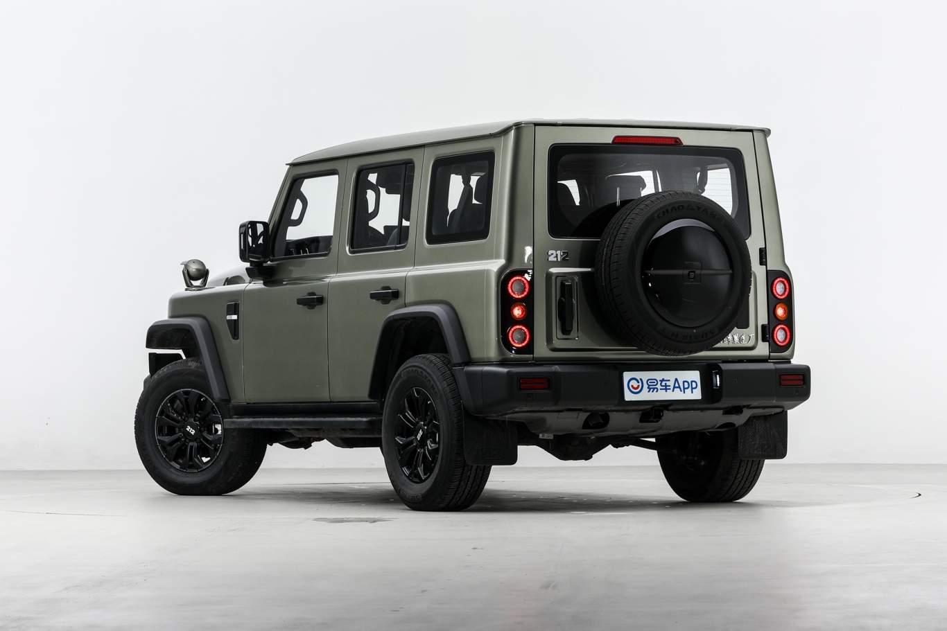 【212 T012.0T 探险家 汽油侧后45度车头向左水平图片-汽车图片大全】-易车