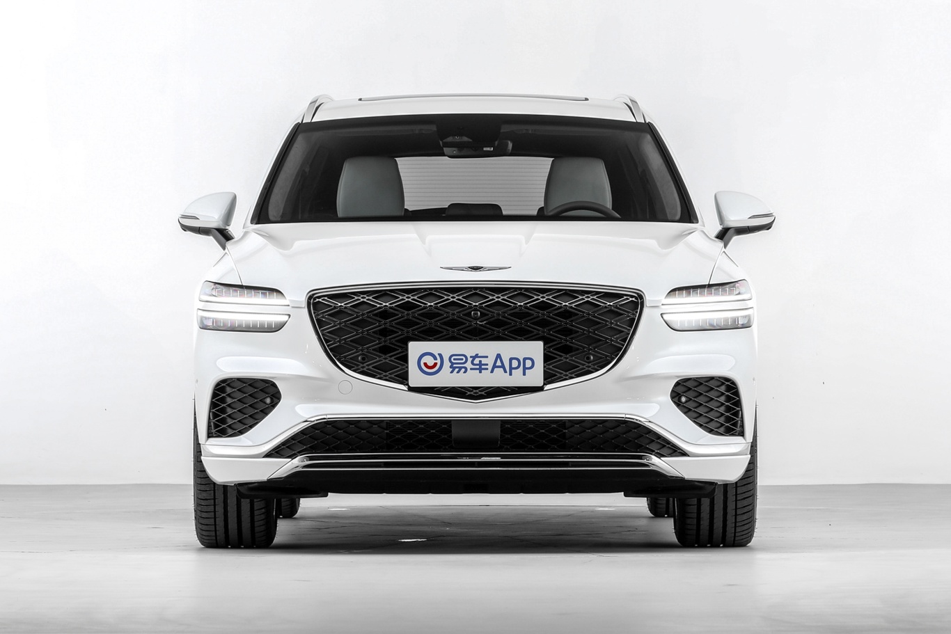 【捷尼赛思GV702.5T 四驱旗舰锋雅套件版正前水平图片-汽车图片大全】-易车