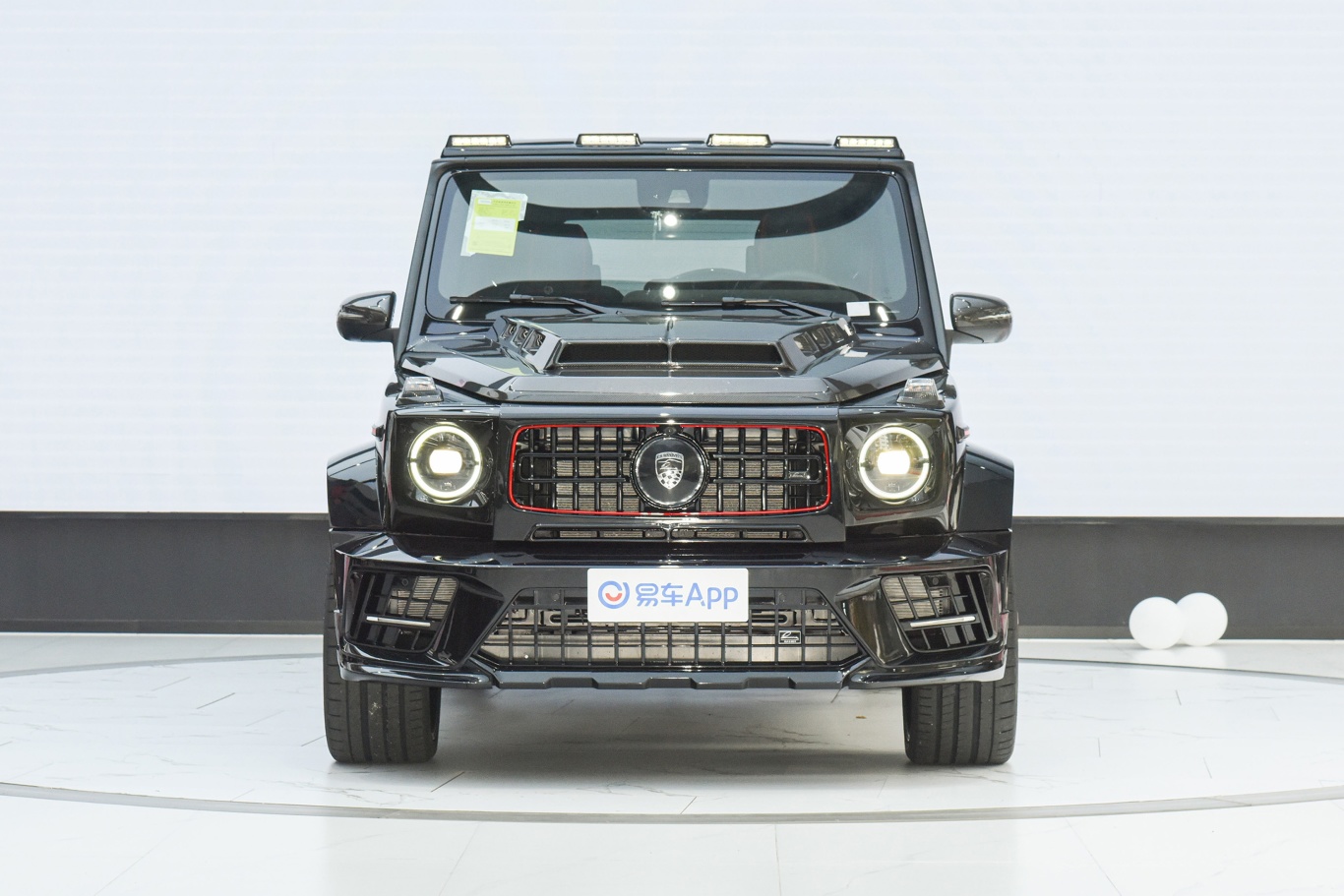 【LUMMA G 骑士3.0T G650R 柴油正前水平图片-汽车图片大全】-易车