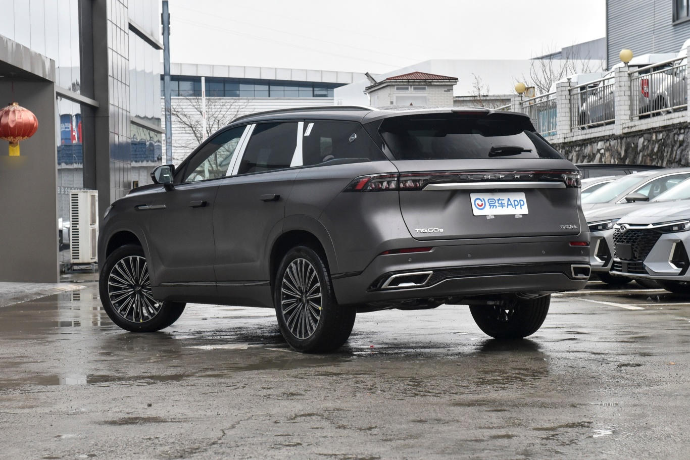 【瑞虎92.0T 双离合两驱豪享版 5座侧后45度车头向左水平图片-汽车图片大全】-易车