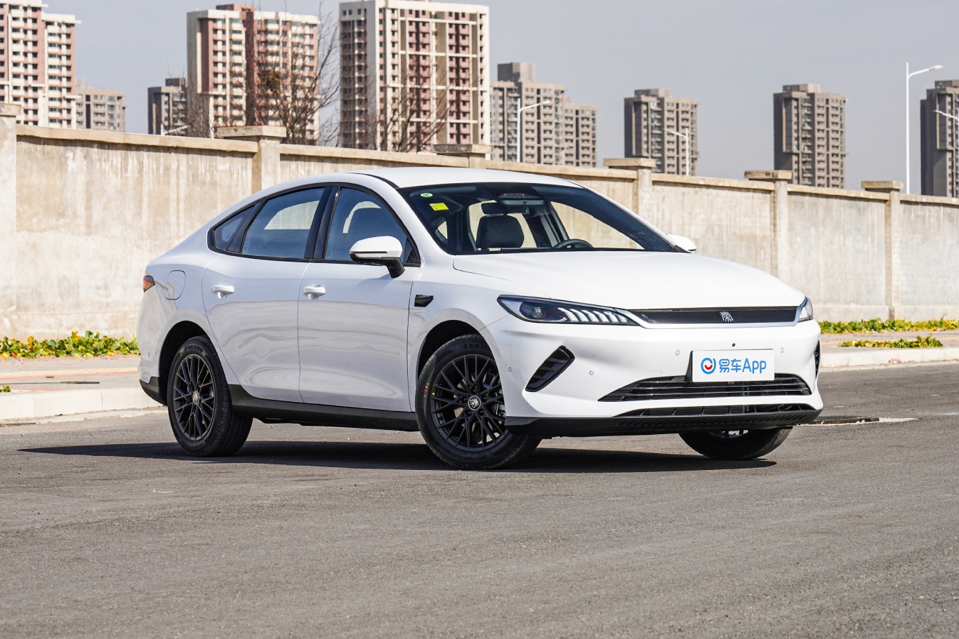 【秦PLUS新能源EV 智驾版 420km 领先型侧前45度车头向右水平图片-汽车图片大全】-易车