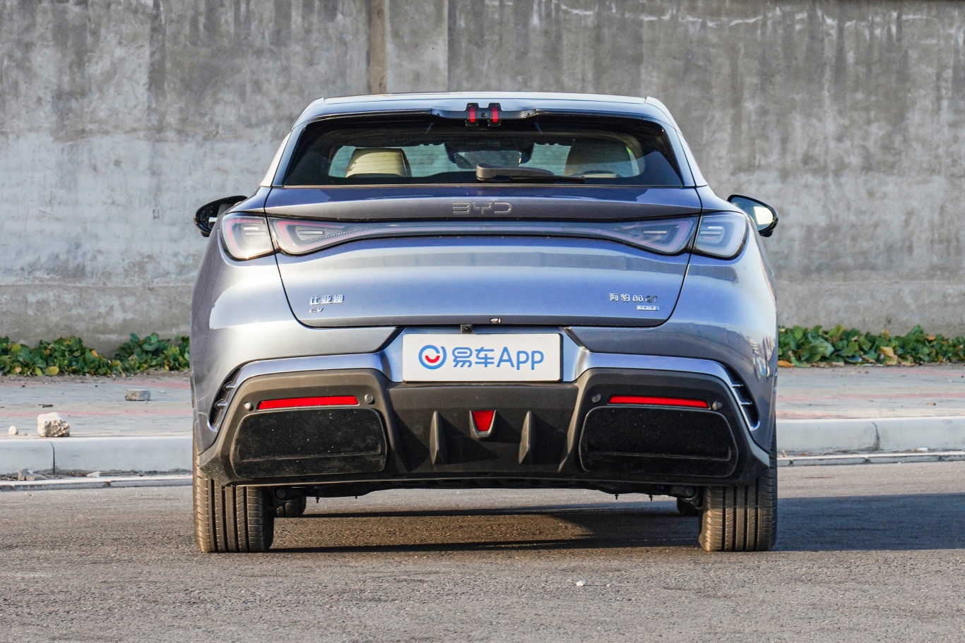 【海豹06GT智驾版 505km 后驱海浪Plus版正后水平图片-汽车图片大全】-易车