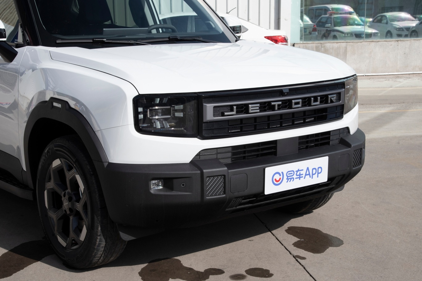 【捷途自由者2.0T 自动两驱穿越前格栅侧俯拍图片-汽车图片大全】-易车