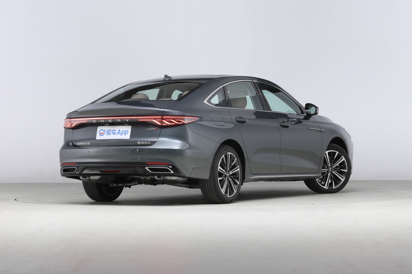 【艾瑞泽8 PRO1.6T 豪华型侧后45度车头向右水平图片-汽车图片大全】-易车