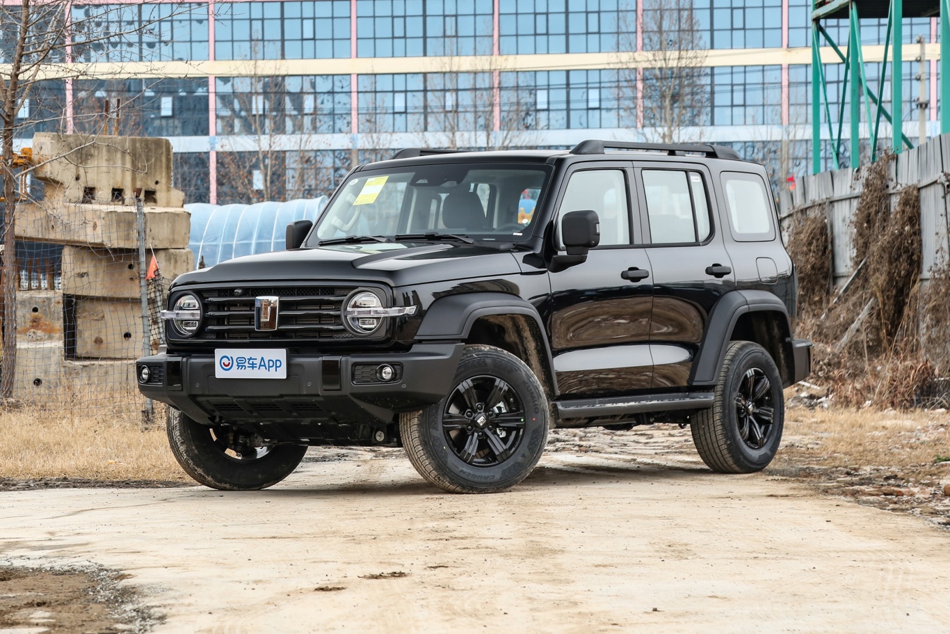 【坦克3002.0T 挑战者侧前45度车头向左水平图片-汽车图片大全】-易车