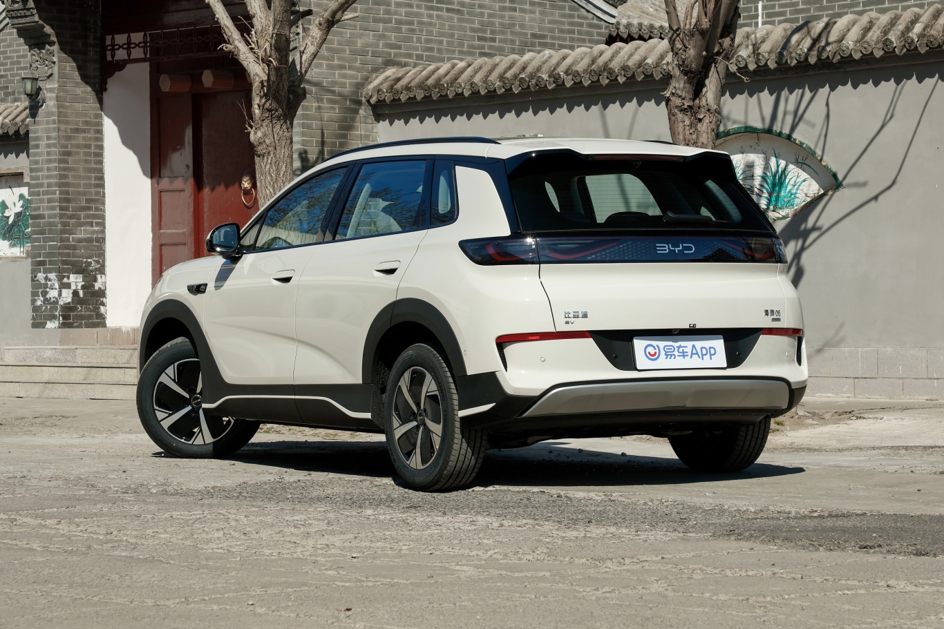 【海狮05EV520km 智航版侧后45度车头向左水平图片-汽车图片大全】-易车