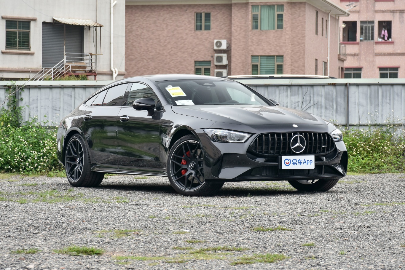 【奔驰GT AMGAMG GT 50 四门跑车中国特别版侧前45度车头向右水平图片-汽车图片大全】-易车