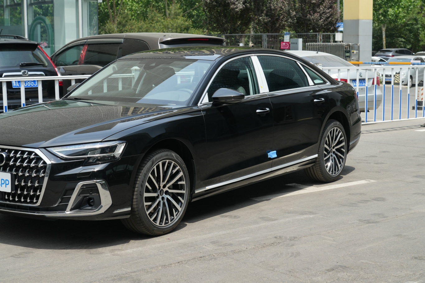 【奥迪A8改款 A8L 45 TFSI quattro 豪华型外观细节图片-汽车图片大全】-易车