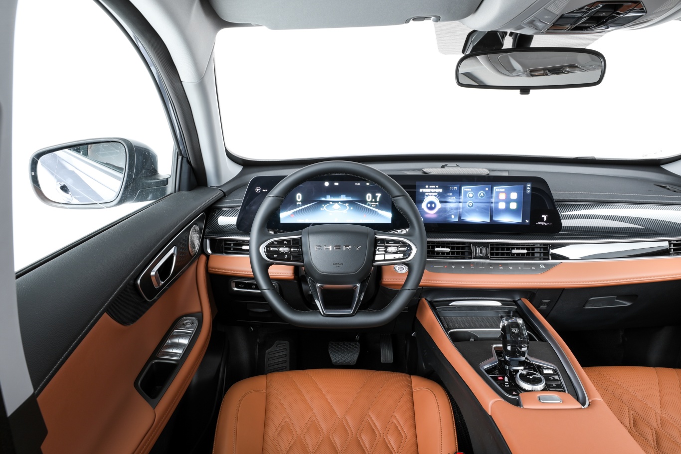 【瑞虎7 PLUS1.5T CVT尊贵型驾驶位区域图片-汽车图片大全】-易车