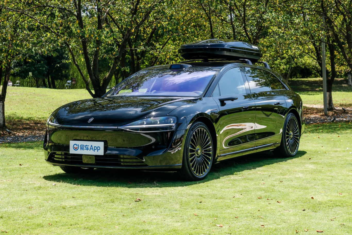 【享界S9T纯电版 701km 四驱Ultra侧前45度车头向左水平图片-汽车图片大全】-易车